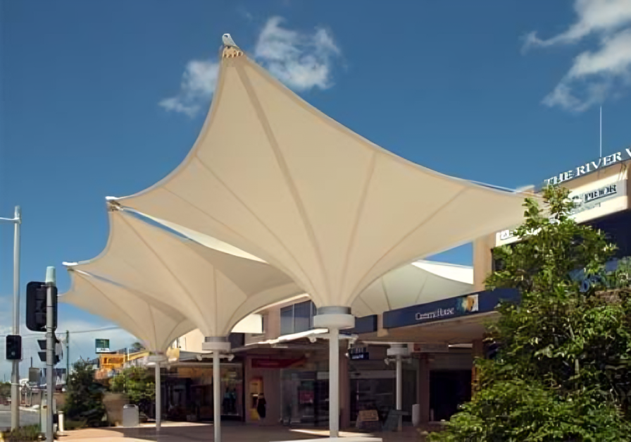 Inverted Umbrella Tensile Structure