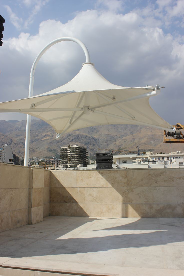 Tensile umbrella structure
