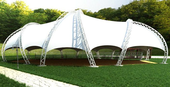 Tensile Pavilion Architecture